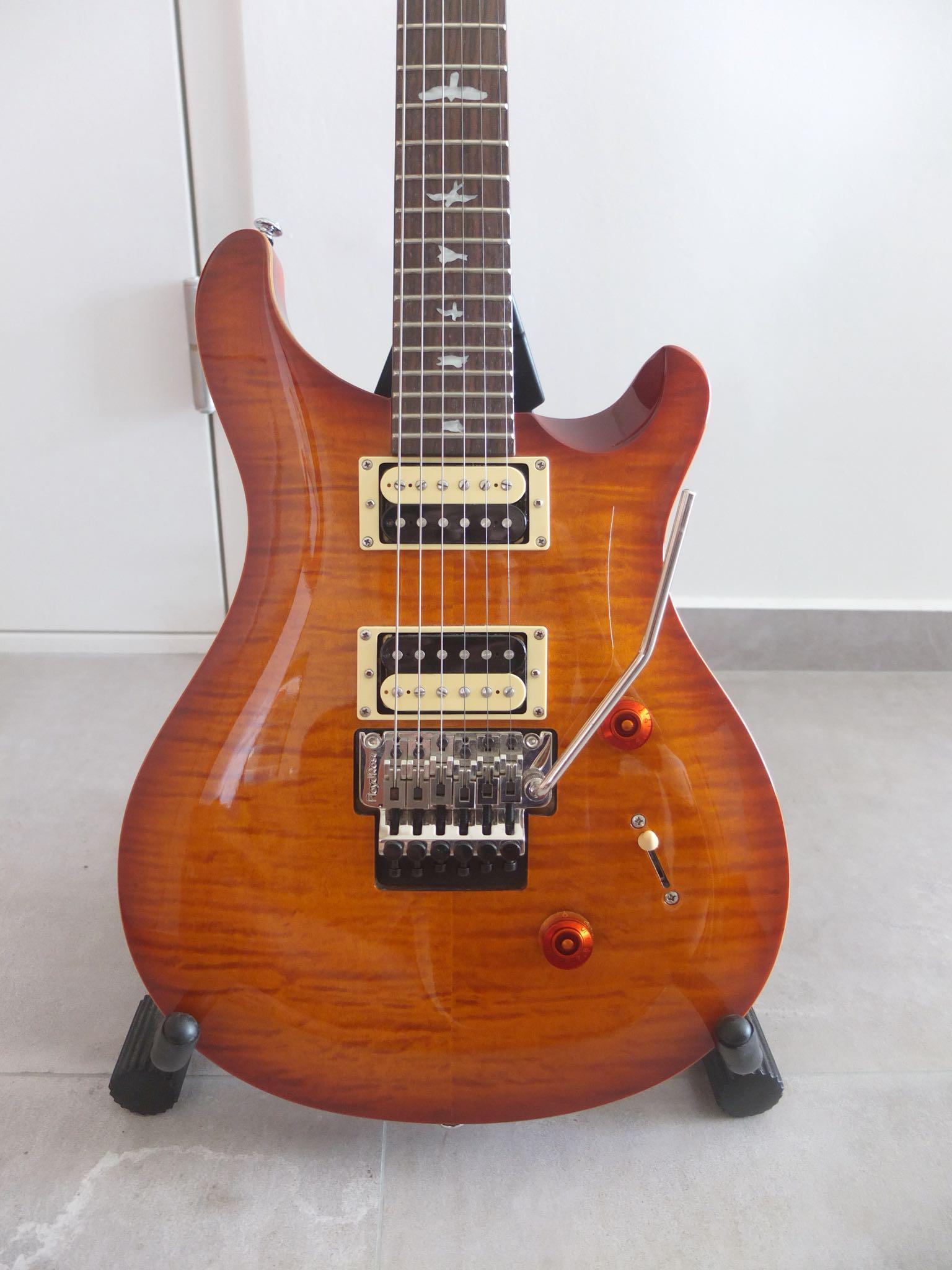 PRS SE Custom 24 Floyd Rose, Hobbies & Toys, Music & Media, Musical ...