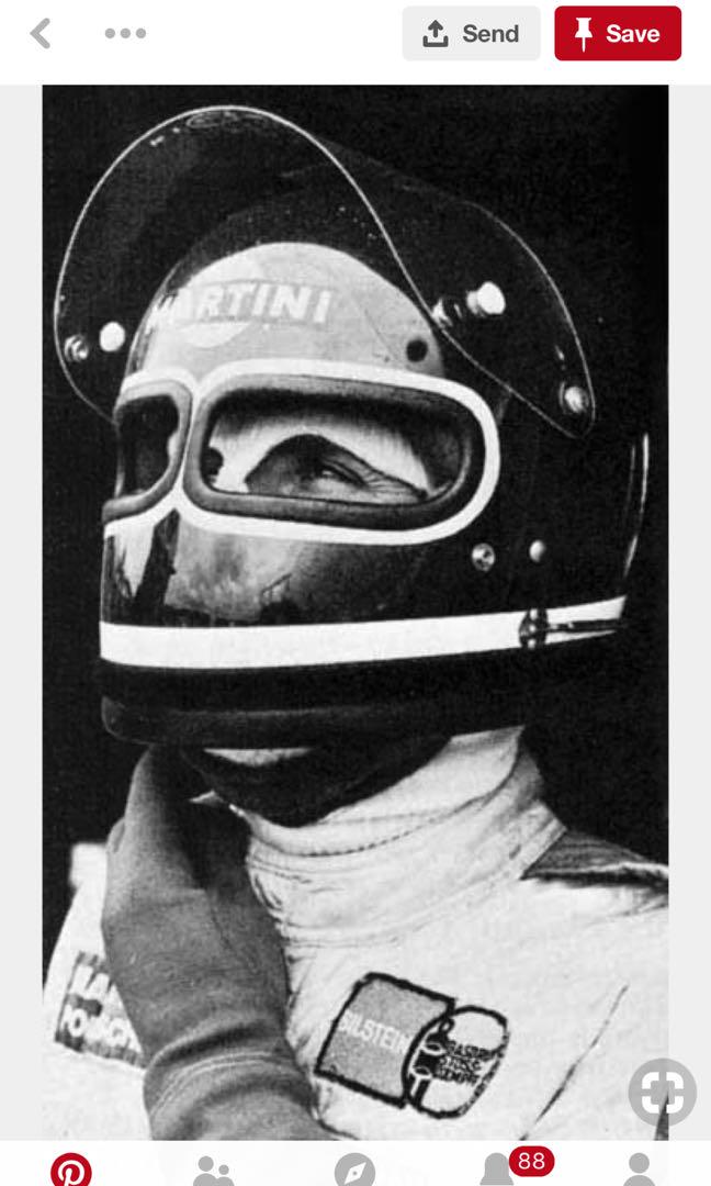 Rare Helmet Jenama Xf-gp, Motorcycles, Motorcycle Accessories on Carousell