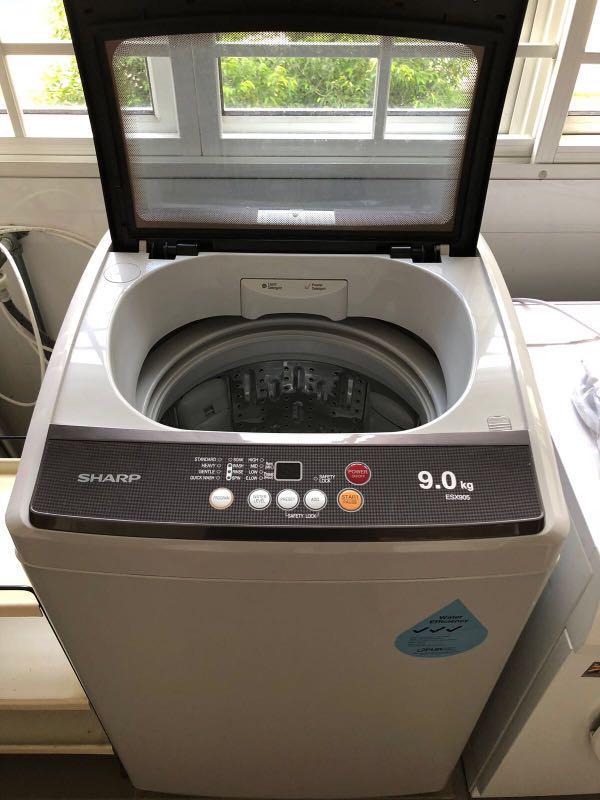 Sharp 9kg Washing Machine, TV & Home Appliances, Washing Machines and ...