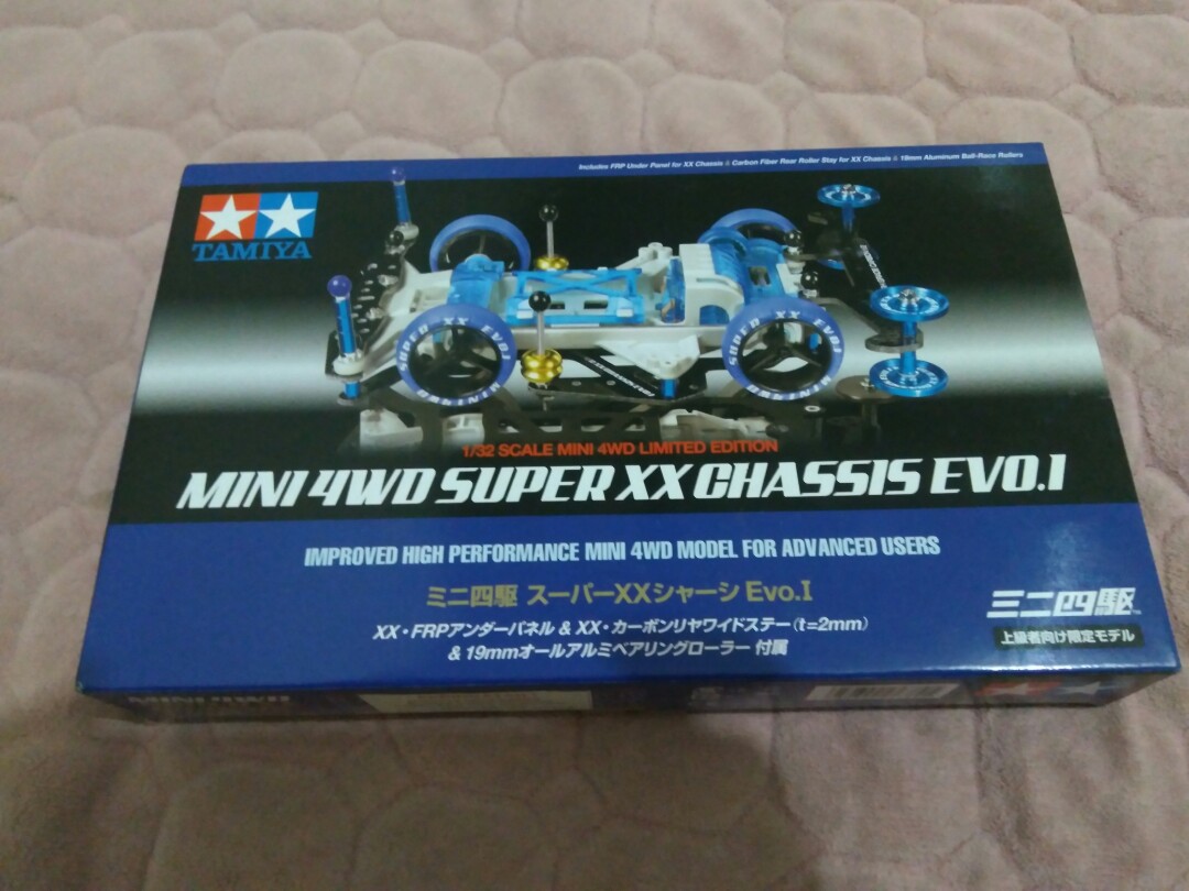 Tamiya Mini 4WD Super XX Chassis Evo.I Original MURAH (bukan stb,sto ...