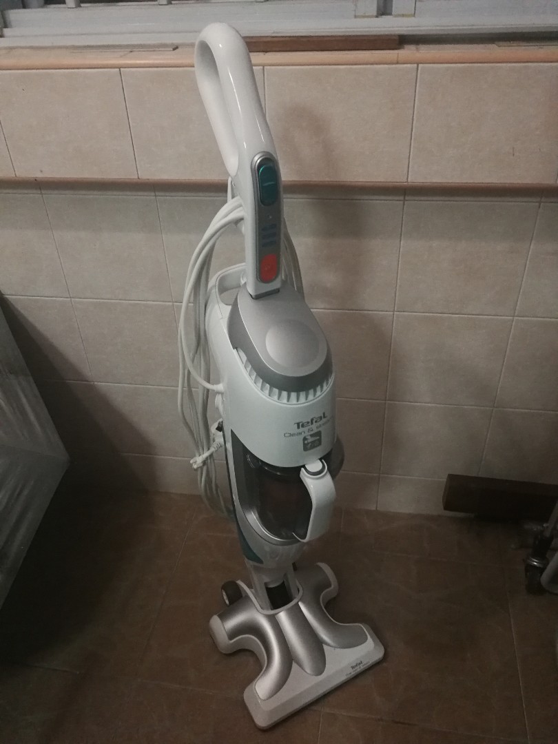 Tefal VP7557 Handstick Vacuum Cleaner with Steam, TV & Home Appliances ...