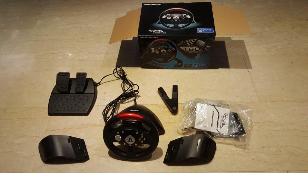Thrustmaster T60 Racing Wheel, Computers & Tech, Parts & Accessories ...