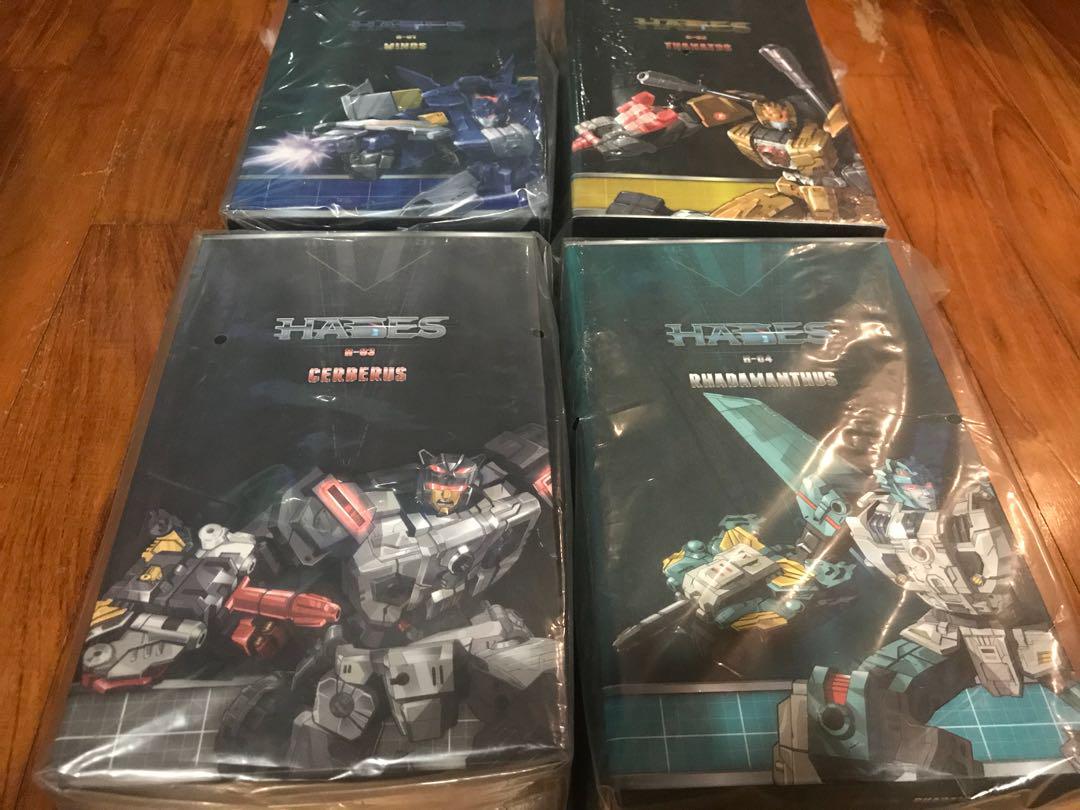 Transformers TFC toys Hades / Liokaiser Combiner ( set of 4 only ...
