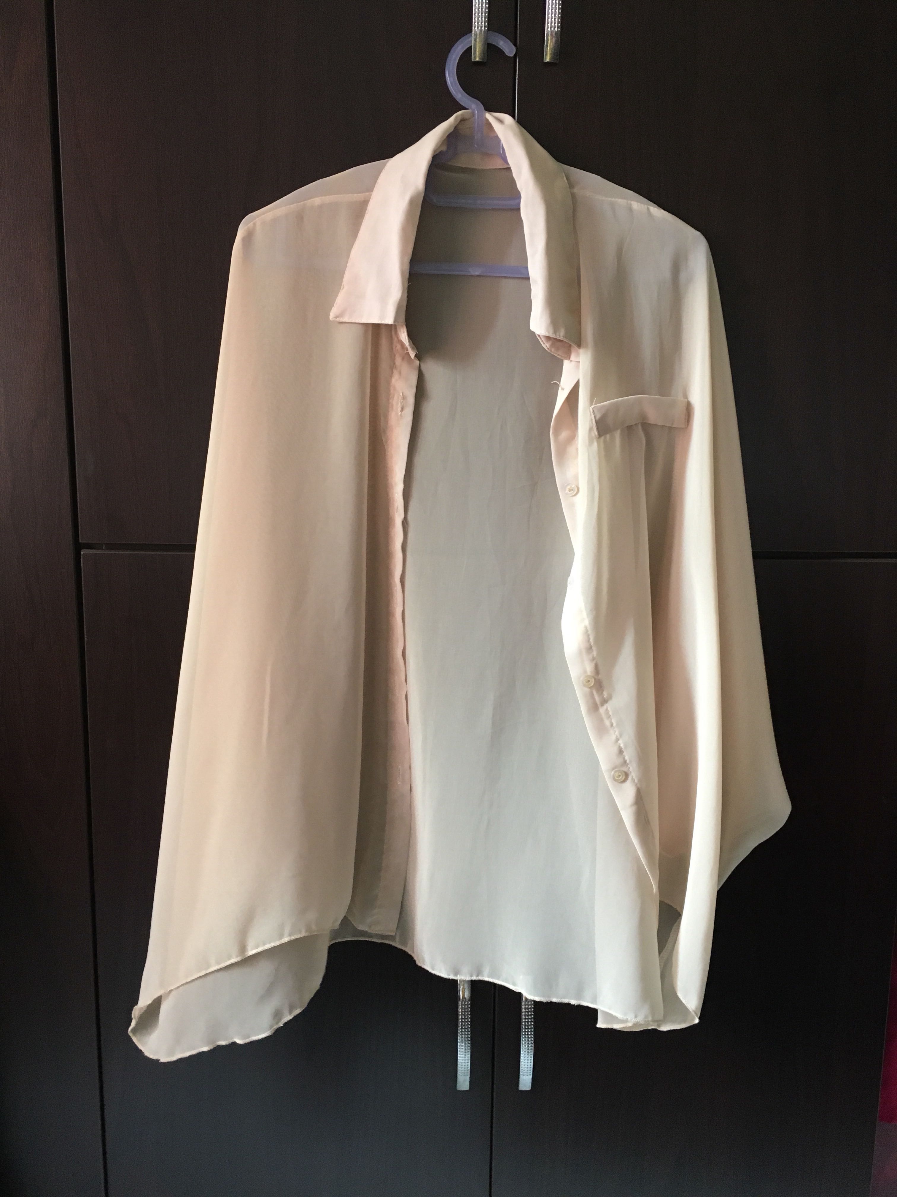 Translucent Top, Women's Fashion, Clothes, Tops on Carousell