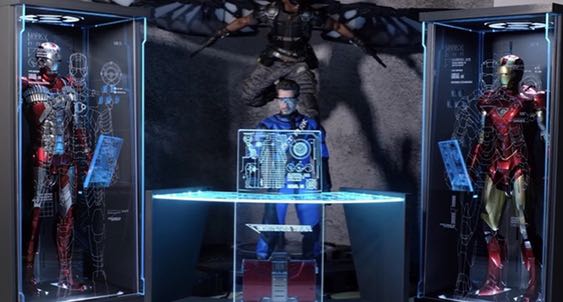 1/6 scale LED Tony Stark Workshop Desk, Hobbies & Toys, Toys & Games on ...