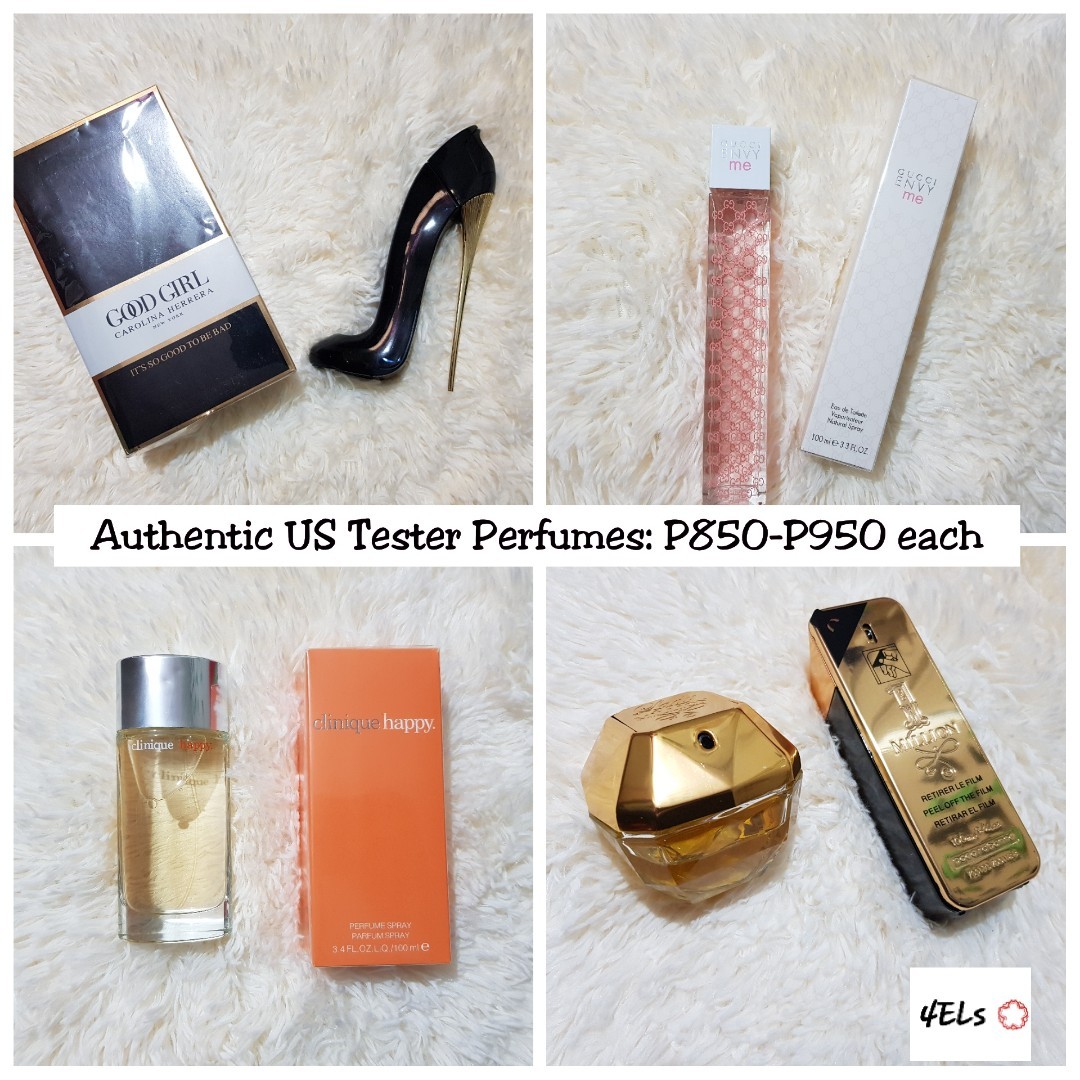 Authentic US Tester perfumes, Women's Fashion, Watches & Accessories ...
