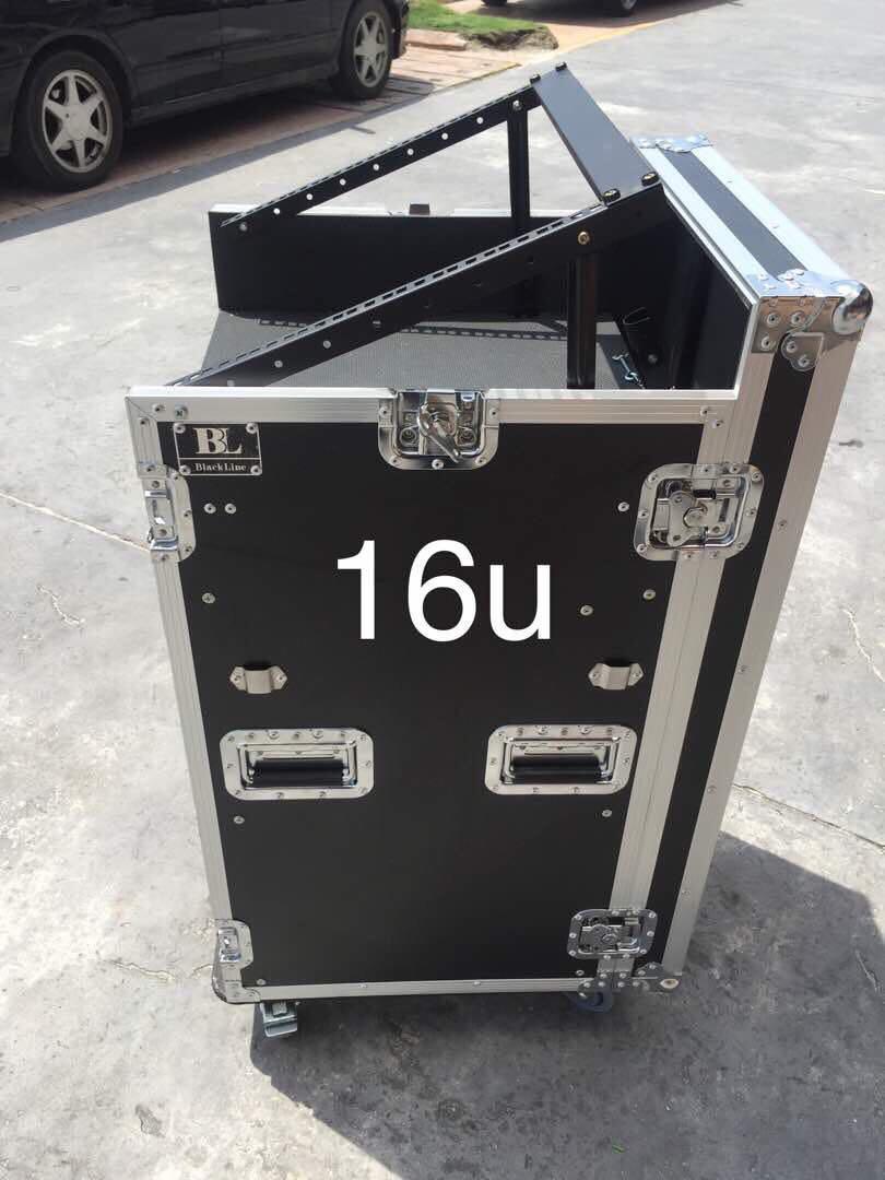 BL 16U Mixer Rack Case With L/R Table, Hobbies & Toys, Music & Media ...