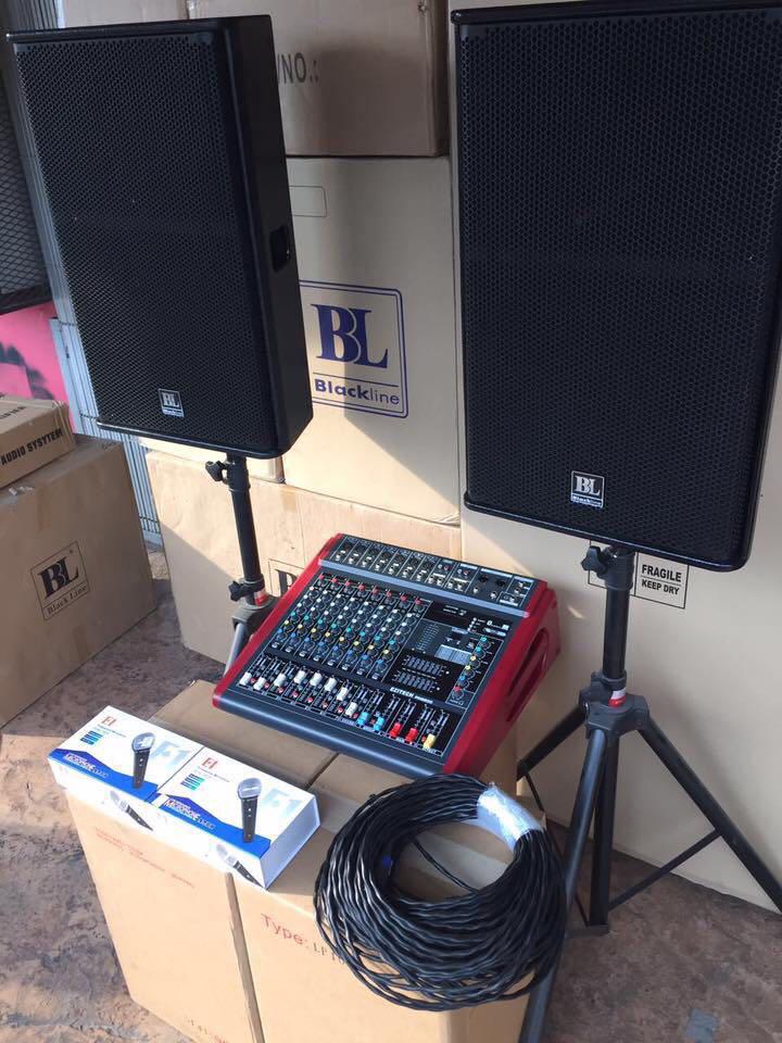 BLACKLINE PA SYSTEM SET, Audio, Soundbars, Speakers & Amplifiers on ...