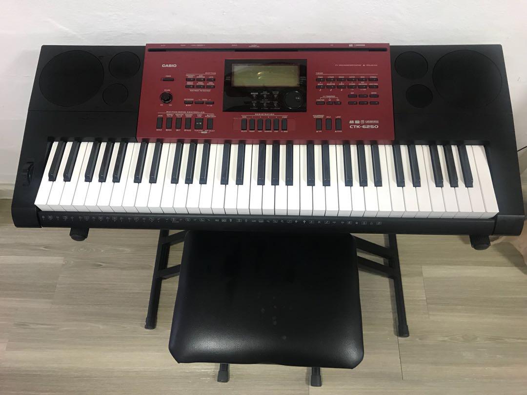 Casio Keyboard, Hobbies & Toys, Music & Media, Musical Instruments on ...
