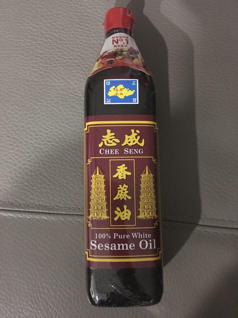 Chee Seng Sesame Oil (zhi cheng ma you), Food & Drinks, Local Eats on ...