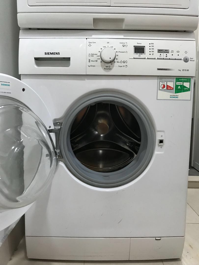 Free Siemens washing machine, TV & Home Appliances, Washing Machines ...