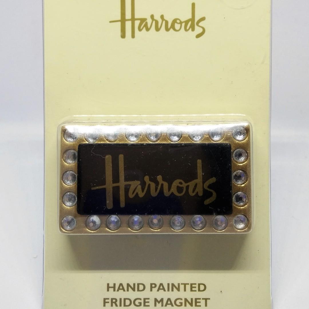 Harrods Hand Painted Fridge Magnet_Harrods Logo Magnet, Hobbies & Toys ...