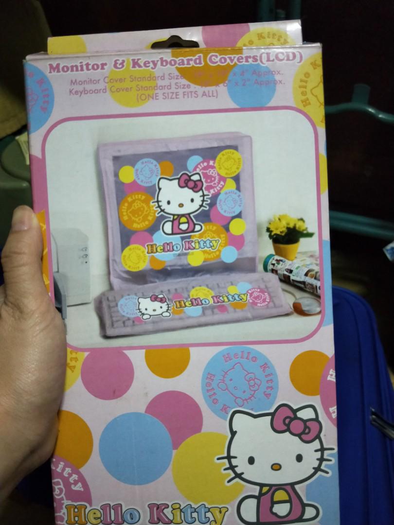 Hello Kitty Monitor and Keyboard Cover, Computers & Tech, Parts ...
