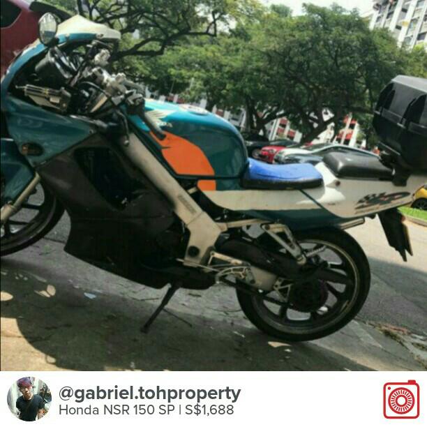 HONDA NSR150SP, Motorcycles, Motorcycles for Sale, Class 2B on Carousell