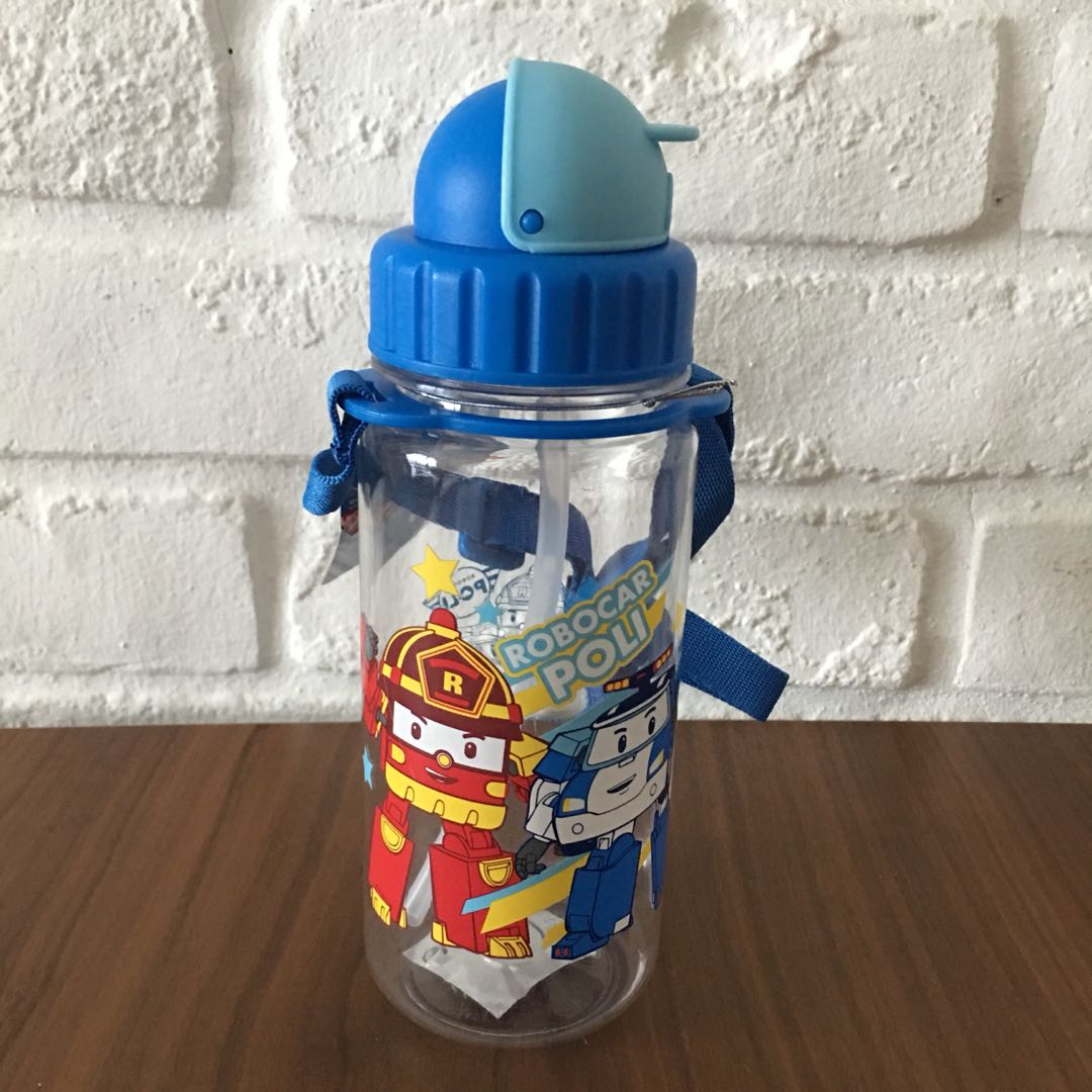Kids Robocar Poli Water Bottle, Babies & Kids, Nursing & Feeding ...