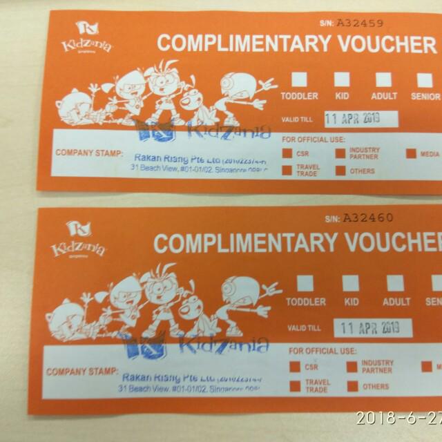 Kidzania kids ticket, Tickets & Vouchers, Event Tickets on Carousell