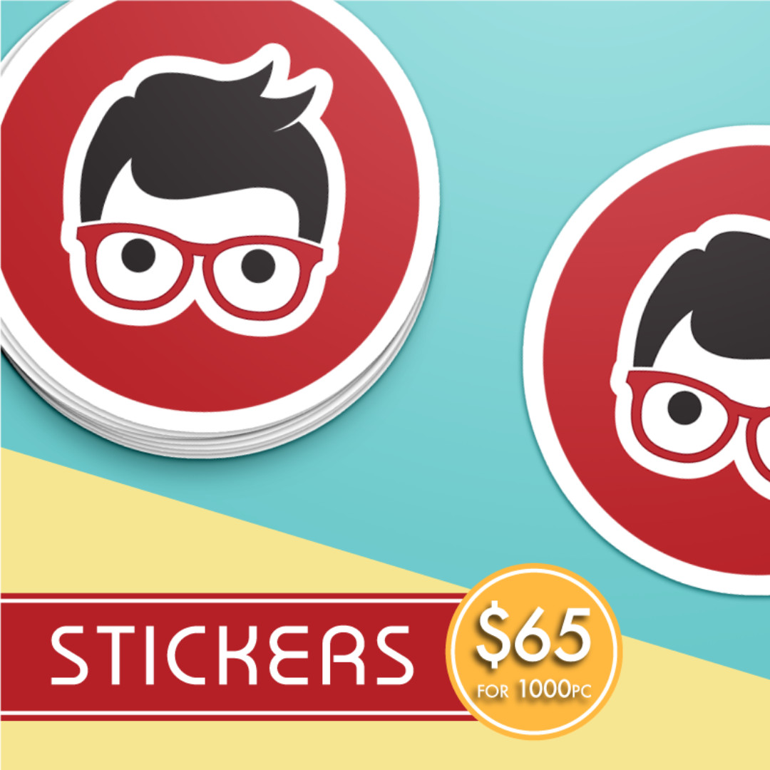 Logo / Customised Sticker Printing, Hobbies & Toys, Stationery & Craft ...