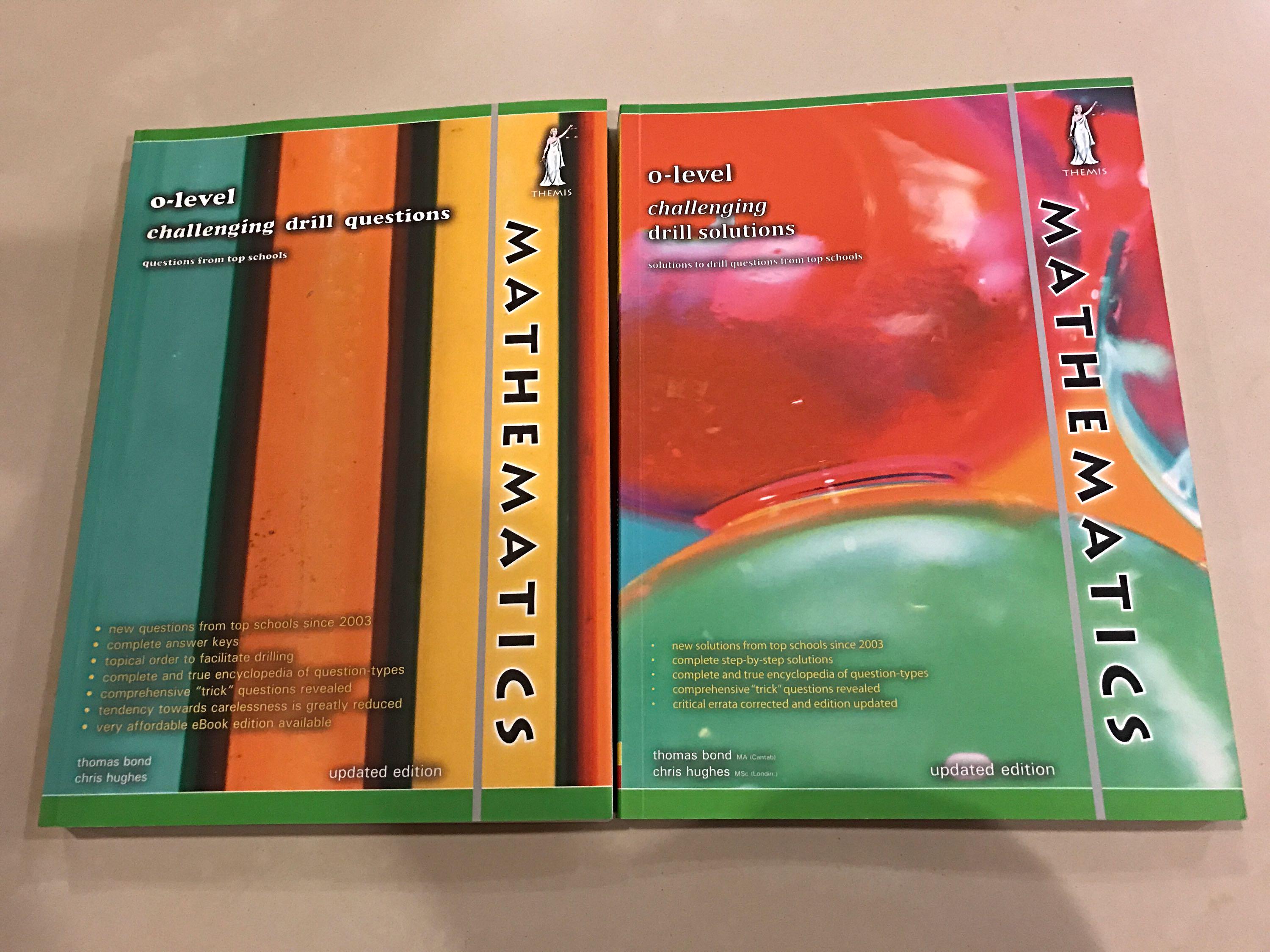 Mathematics O-level challenging drill questions (yellow reef), Hobbies ...