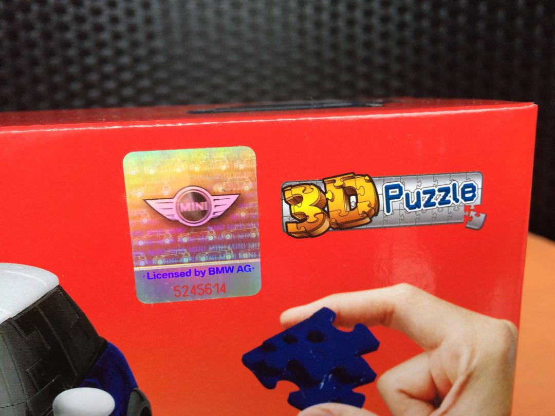 Mini Cooper 3D puzzle, Hobbies & Toys, Toys & Games on Carousell