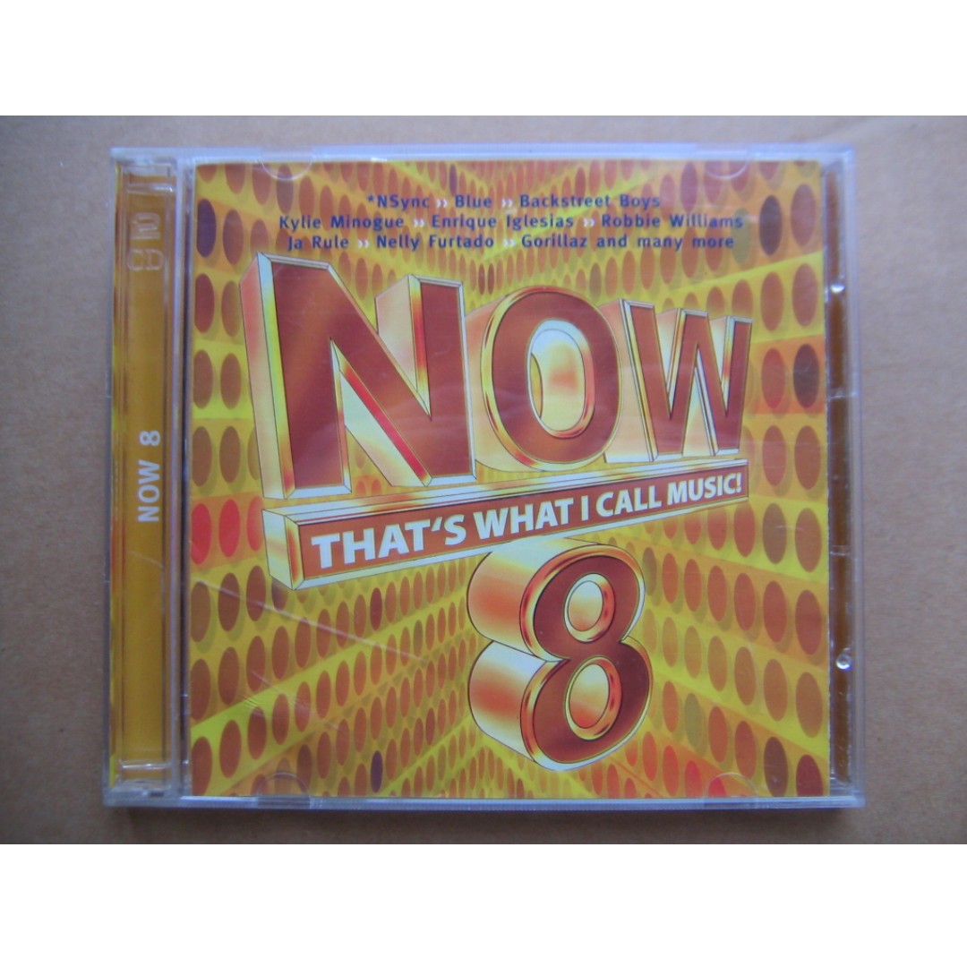 Now 8 CD (Nsync / Britney Spears / Kylie Minogue / Gorillaz / Moby ...