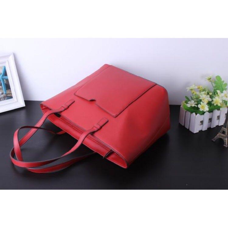 Original MANGO RED SHOULDER BAG, Women's Fashion, Bags & Wallets ...