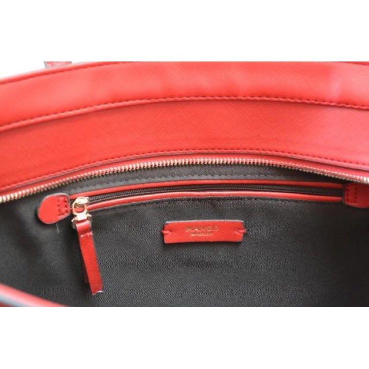 Original MANGO RED SHOULDER BAG, Women's Fashion, Bags & Wallets ...