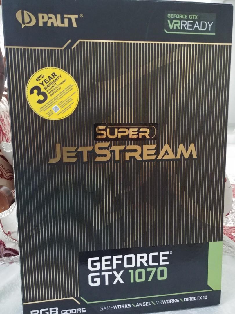 Palit Gtx 1070 Super JetStream, Computers & Tech, Parts & Accessories ...