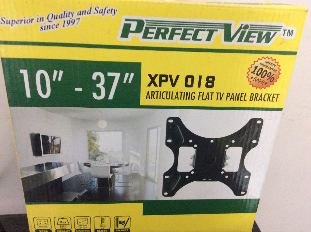 Perfect View flat TV Panel Bracket, TV & Home Appliances, TV ...
