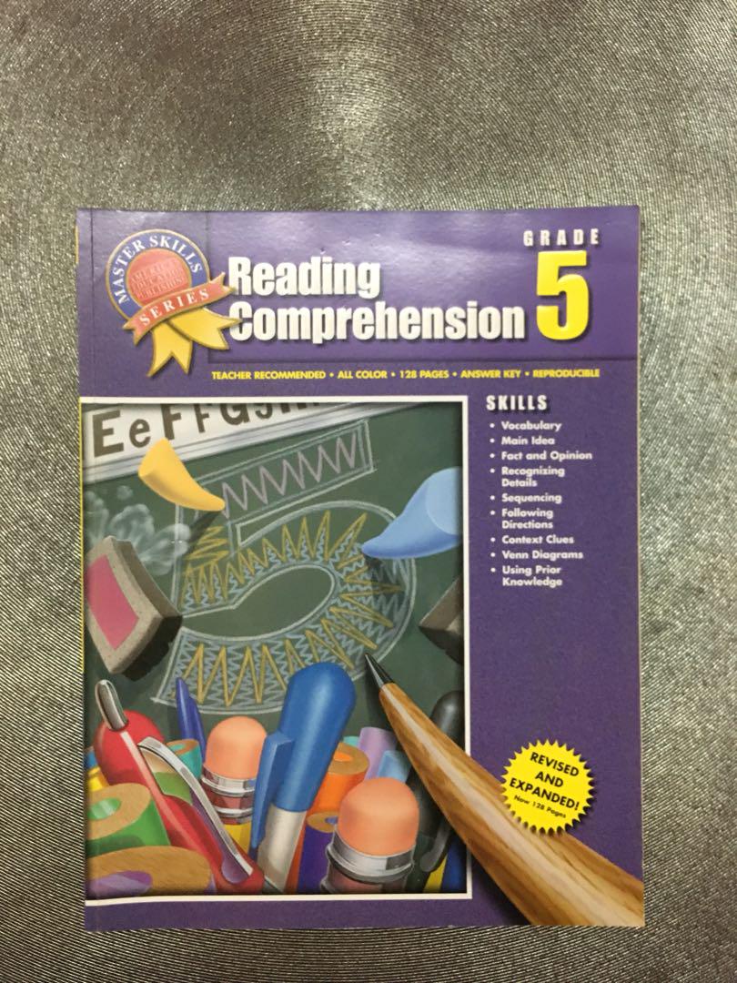 Reading Comprehension Workbook Grade 5, 興趣及遊戲, 書本 & 文具, 書本及雜誌 - 補充練習 ...