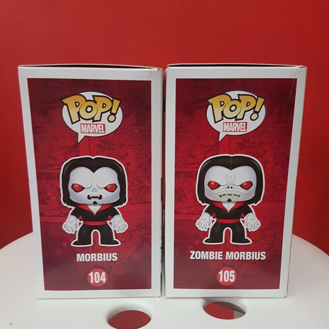 Regular and Zombie Morbius Funko Pop, Hobbies & Toys, Toys & Games on ...