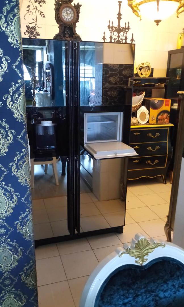 Samsung mirror fridge, Furniture & Home Living, Home Decor, Mirrors on ...