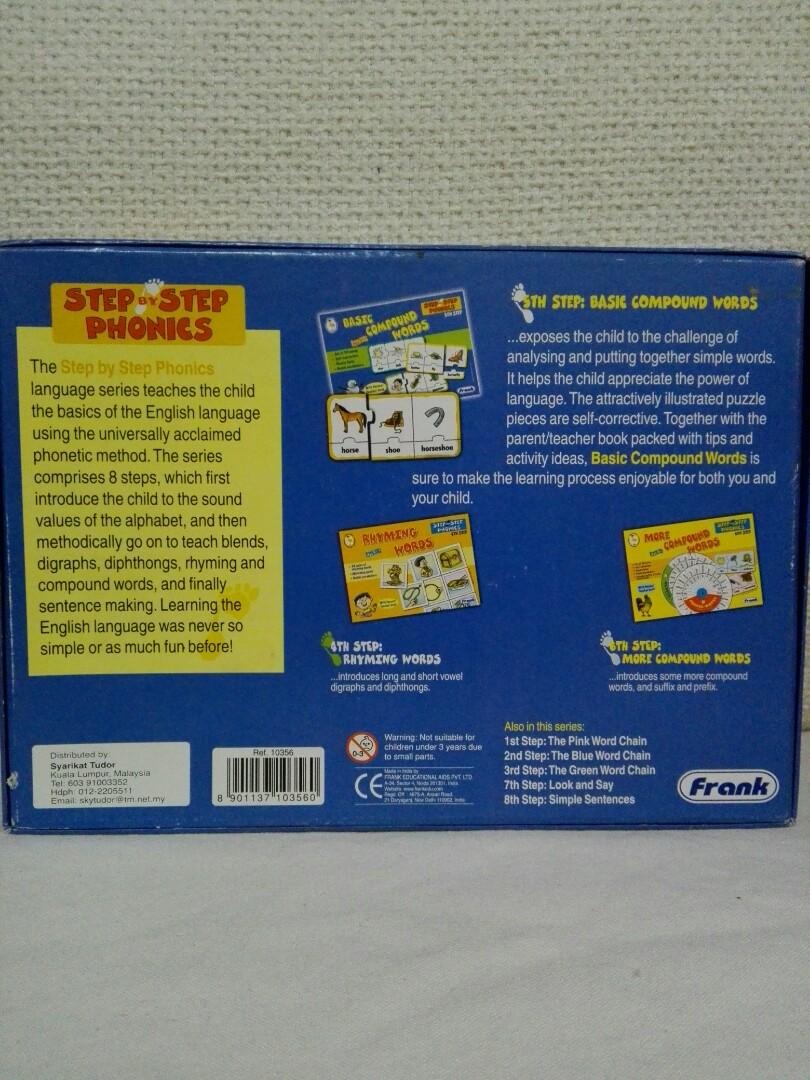 Step by Step Phonics, new, Hobbies & Toys, Toys & Games on Carousell