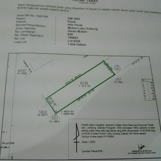 Tanah Rata Murah Tepi Jalan Untuk Dijual, Property, For Sale on Carousell