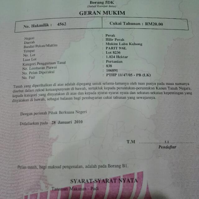 Tanah Rata Murah Tepi Jalan Untuk Dijual, Property, For Sale on Carousell