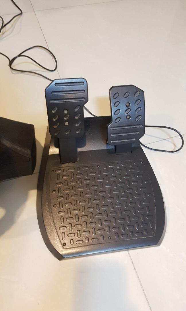 Thrustmaster Ferrari GT 2-in-1 Rumble Force Racing Wheel, Video Gaming ...