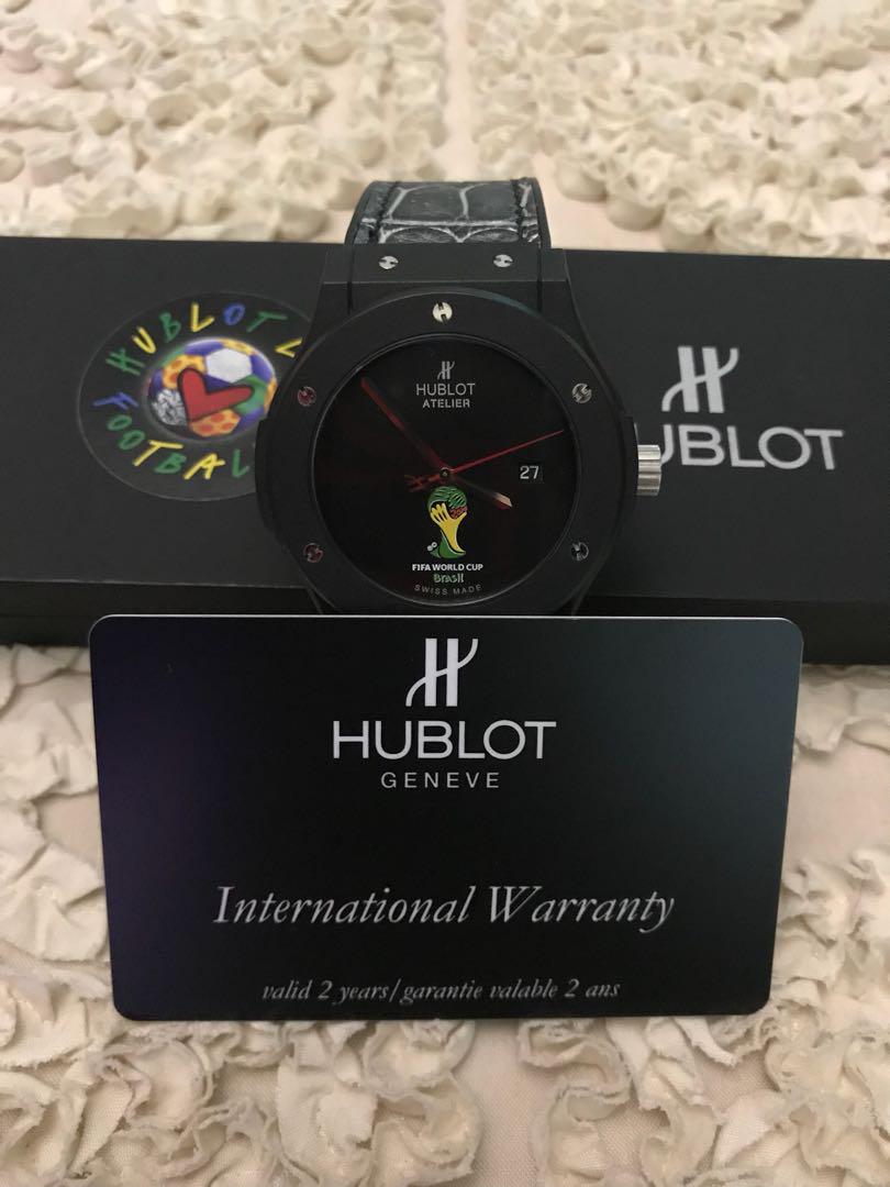 Authentic Hublot Atelier Brazil World Cup 2014 Limited Edition, Luxury ...