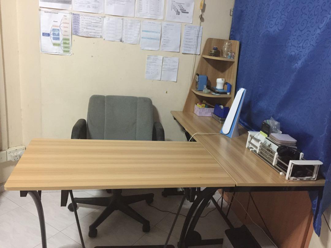 Beautiful study table, Furniture & Home Living, Furniture, Tables ...