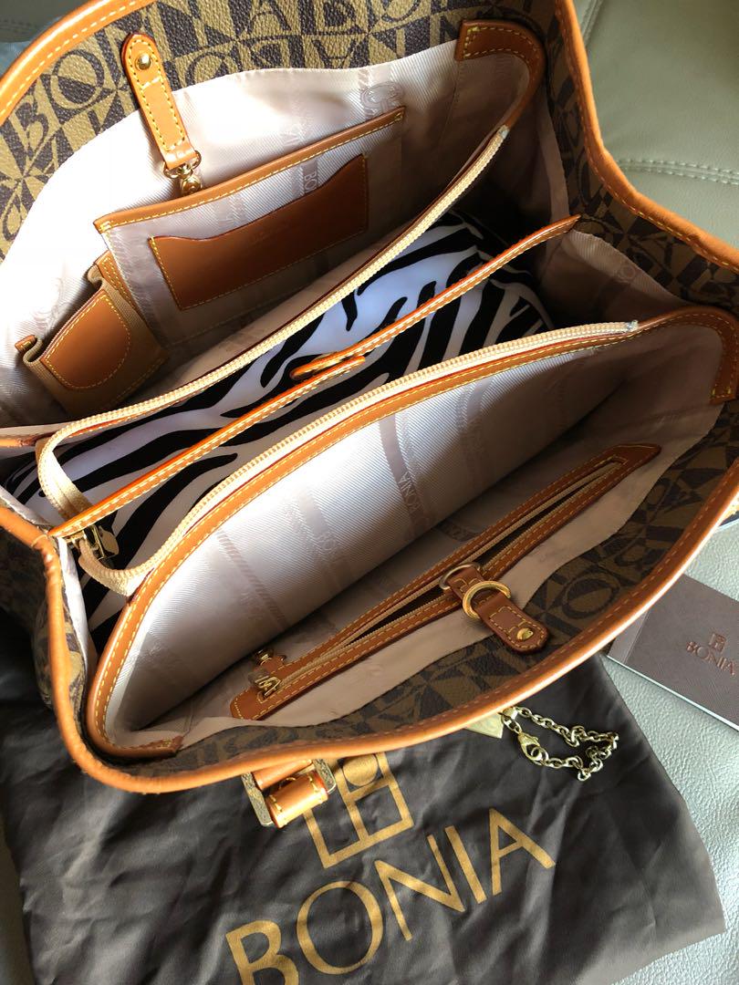 Bonia signature tote bag, Women's Fashion, Bags & Wallets, Tote Bags on ...