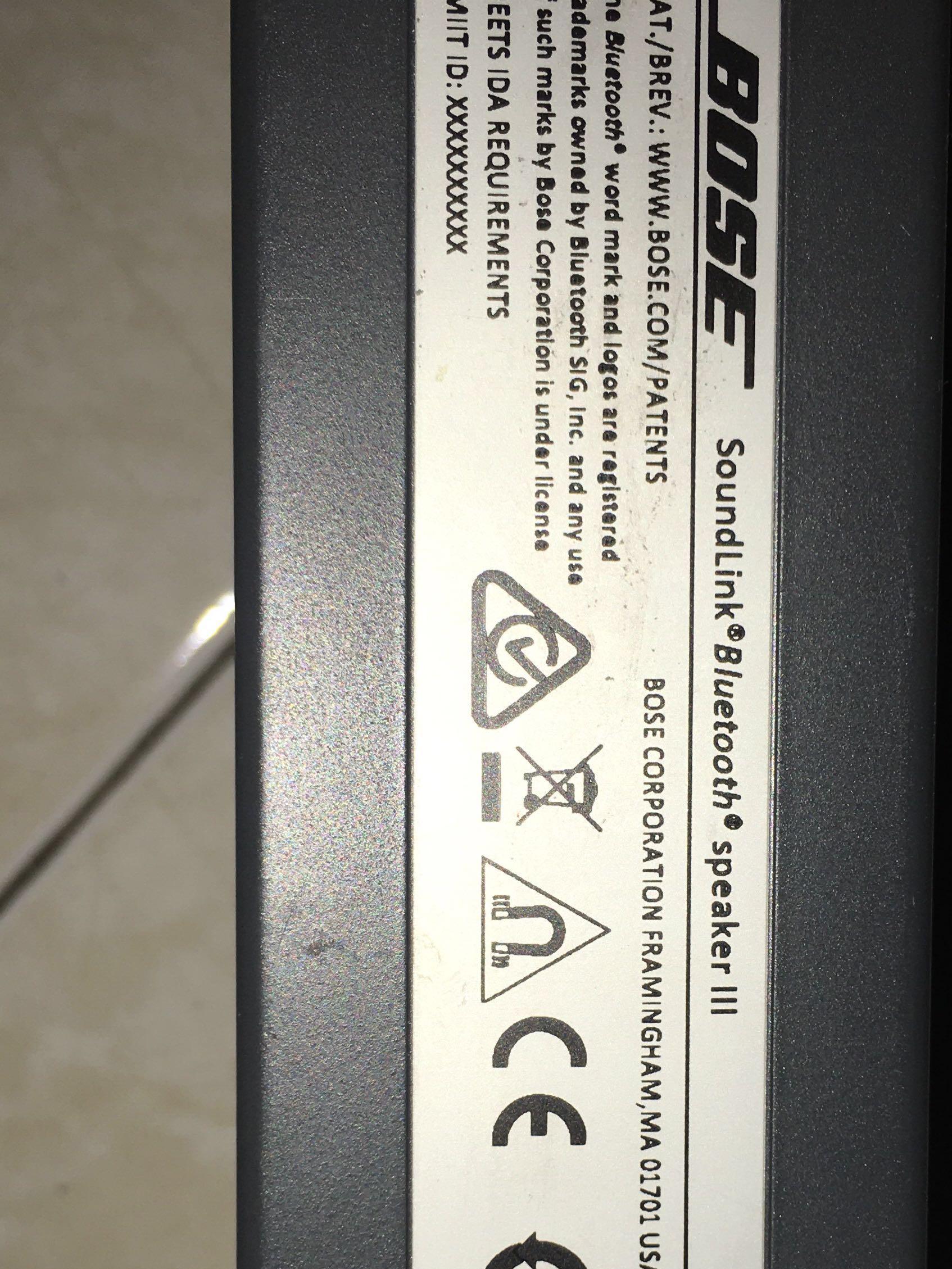 Bose speaker, Audio, Soundbars, Speakers & Amplifiers on Carousell