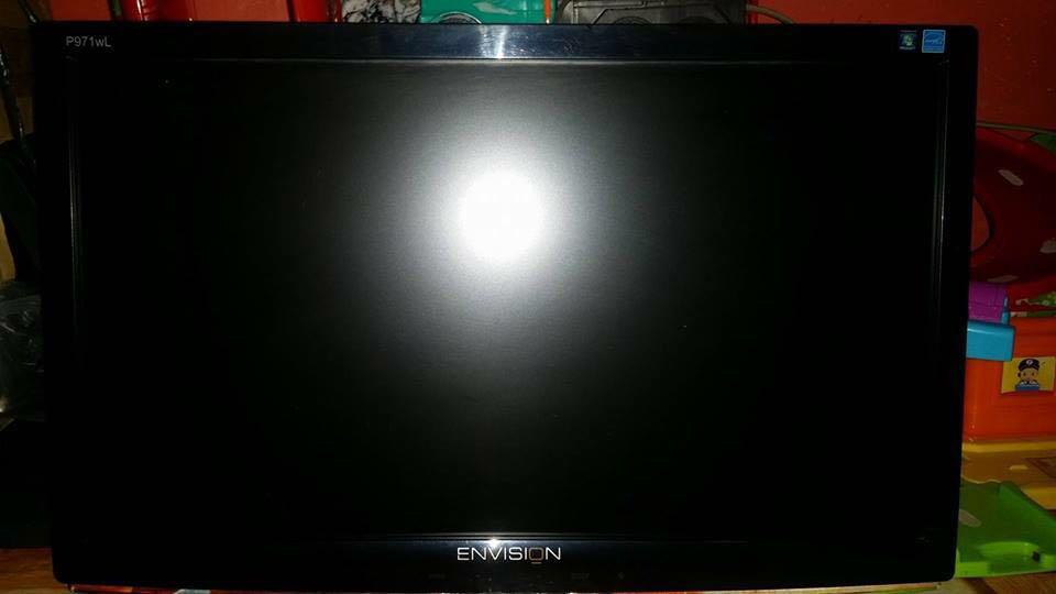 Brand New!!! LED Widescreen 19’inch ENVISION w/ VGA/Power Cord ...