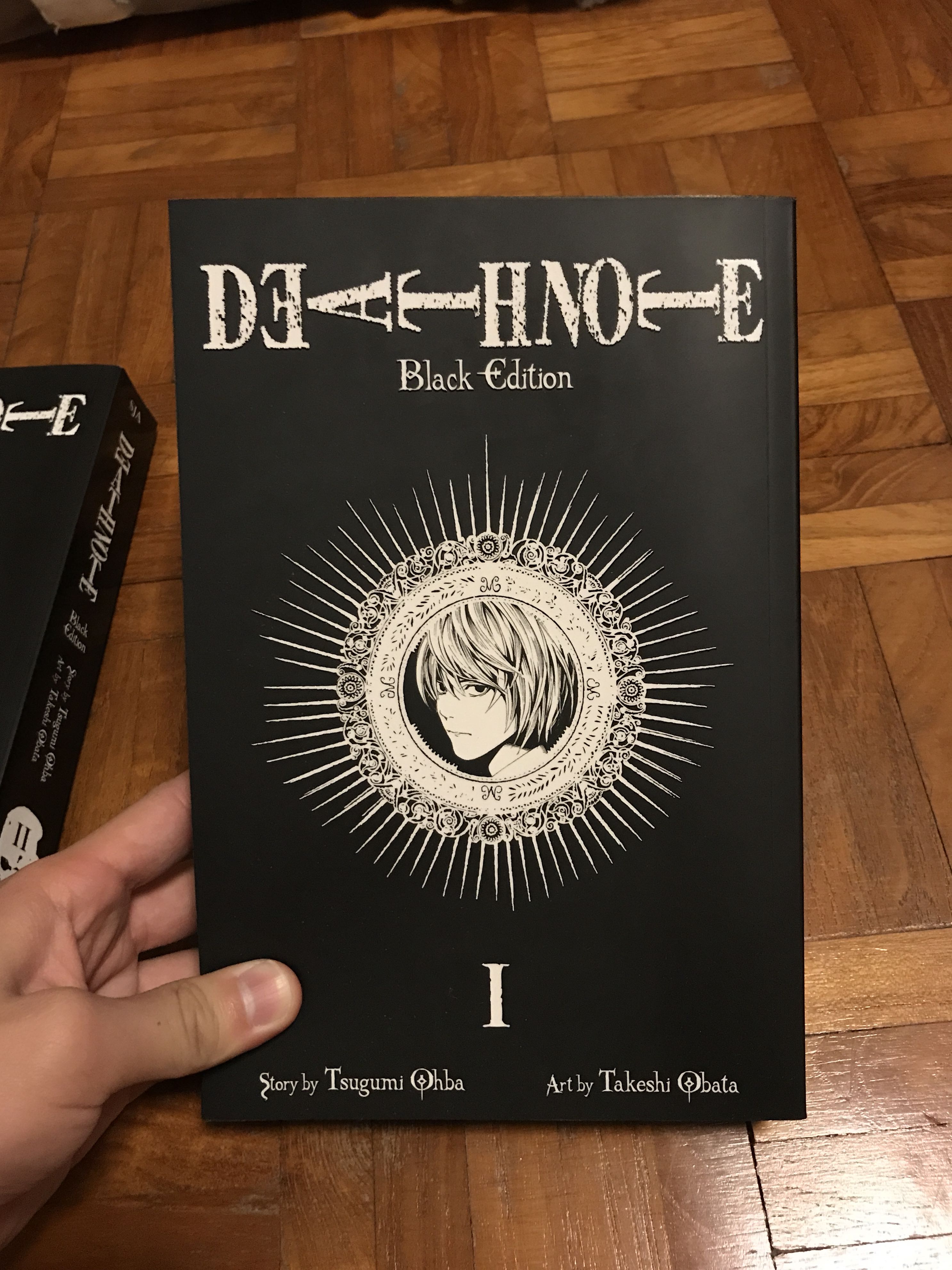 Death Note English Manga, Black Edition, Hobbies & Toys, Books ...