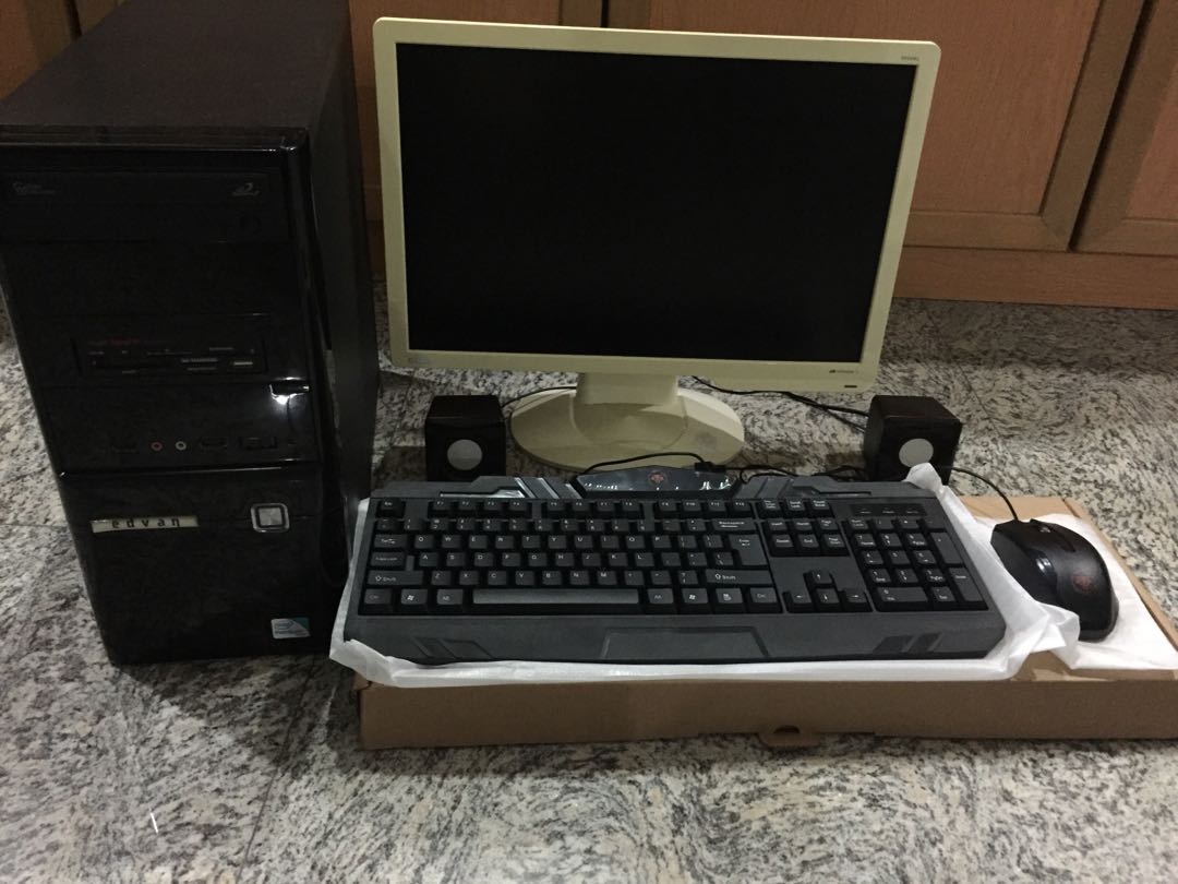 Entry Gaming Desktop Cpu Set, Computers & Tech, Parts & Accessories ...
