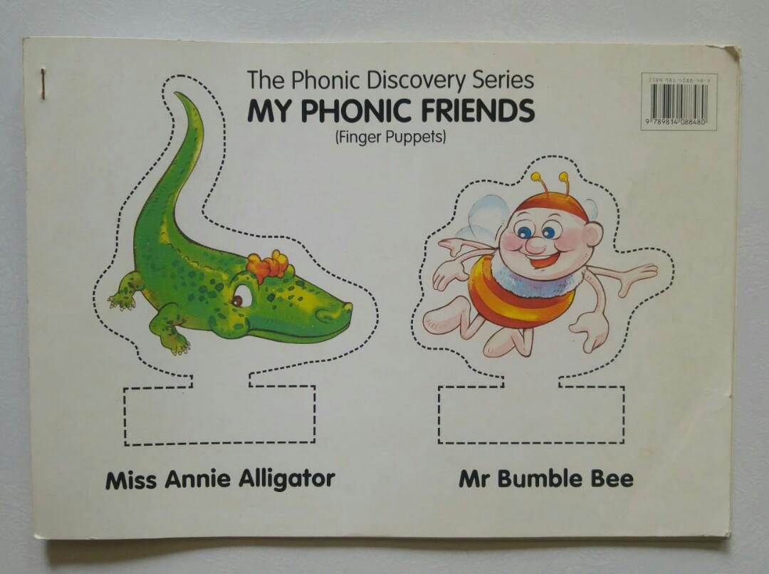 Finger phonics puppet, Hobbies & Toys, Books & Magazines, Children's ...