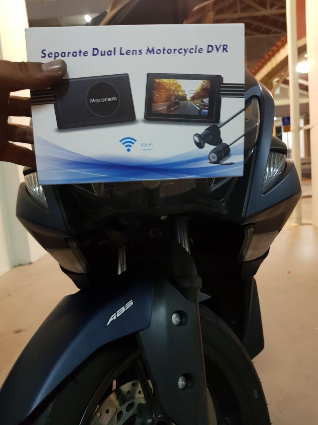 Front and back camera motorcycle (full hd with wifi, Motorcycles ...