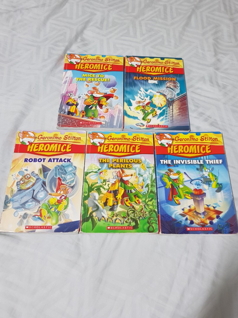 Geronimo Stilton - Heromice, Hobbies & Toys, Books & Magazines ...