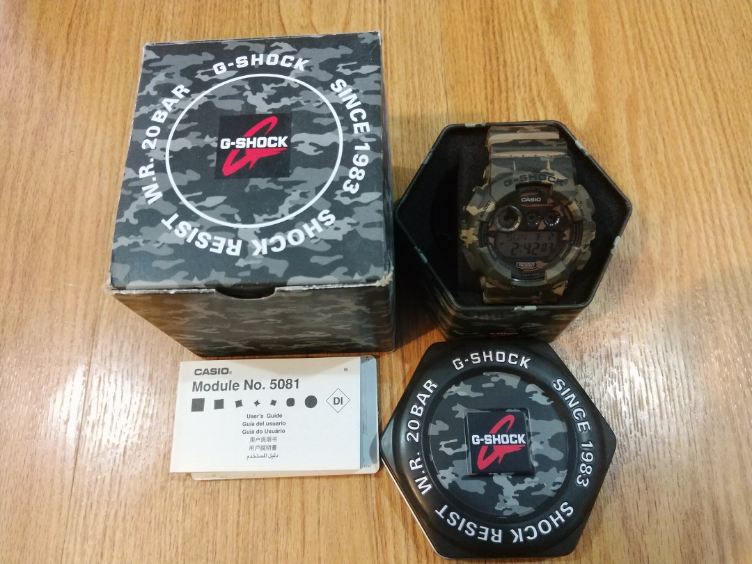 G-SHOCK CAMO SERIES, Men's Fashion, Watches & Accessories, Watches on ...