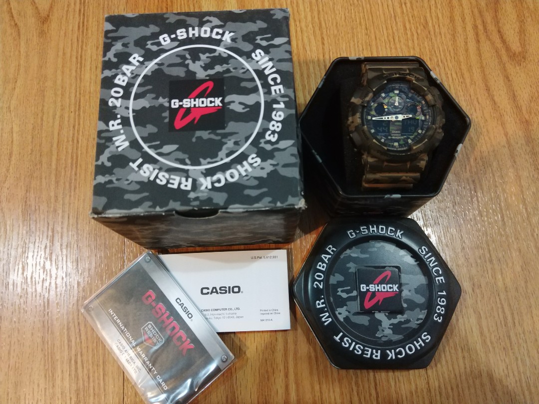 G-SHOCK CAMO SERIES, Men's Fashion, Watches & Accessories, Watches on ...