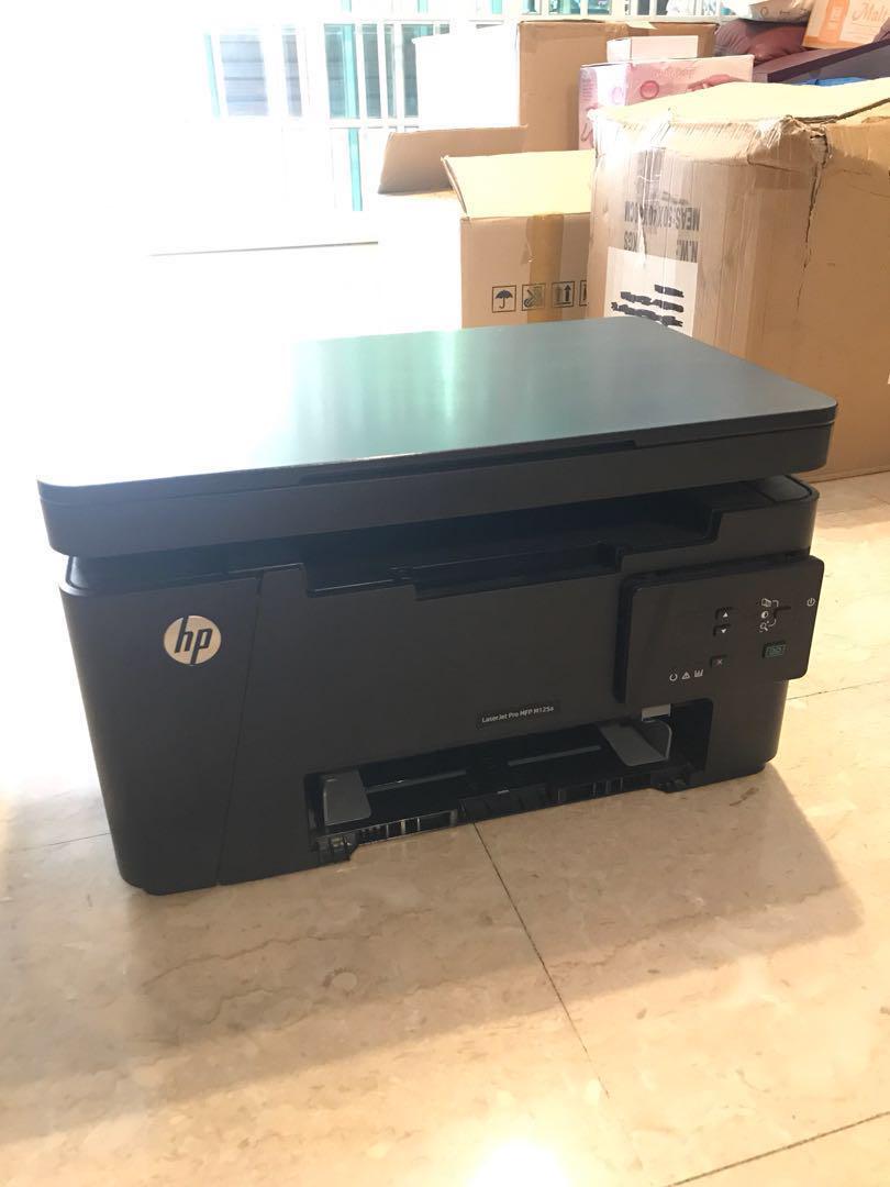 HP Printer LaserJet Pro MFP M 125a, Computers & Tech, Desktops on Carousell
