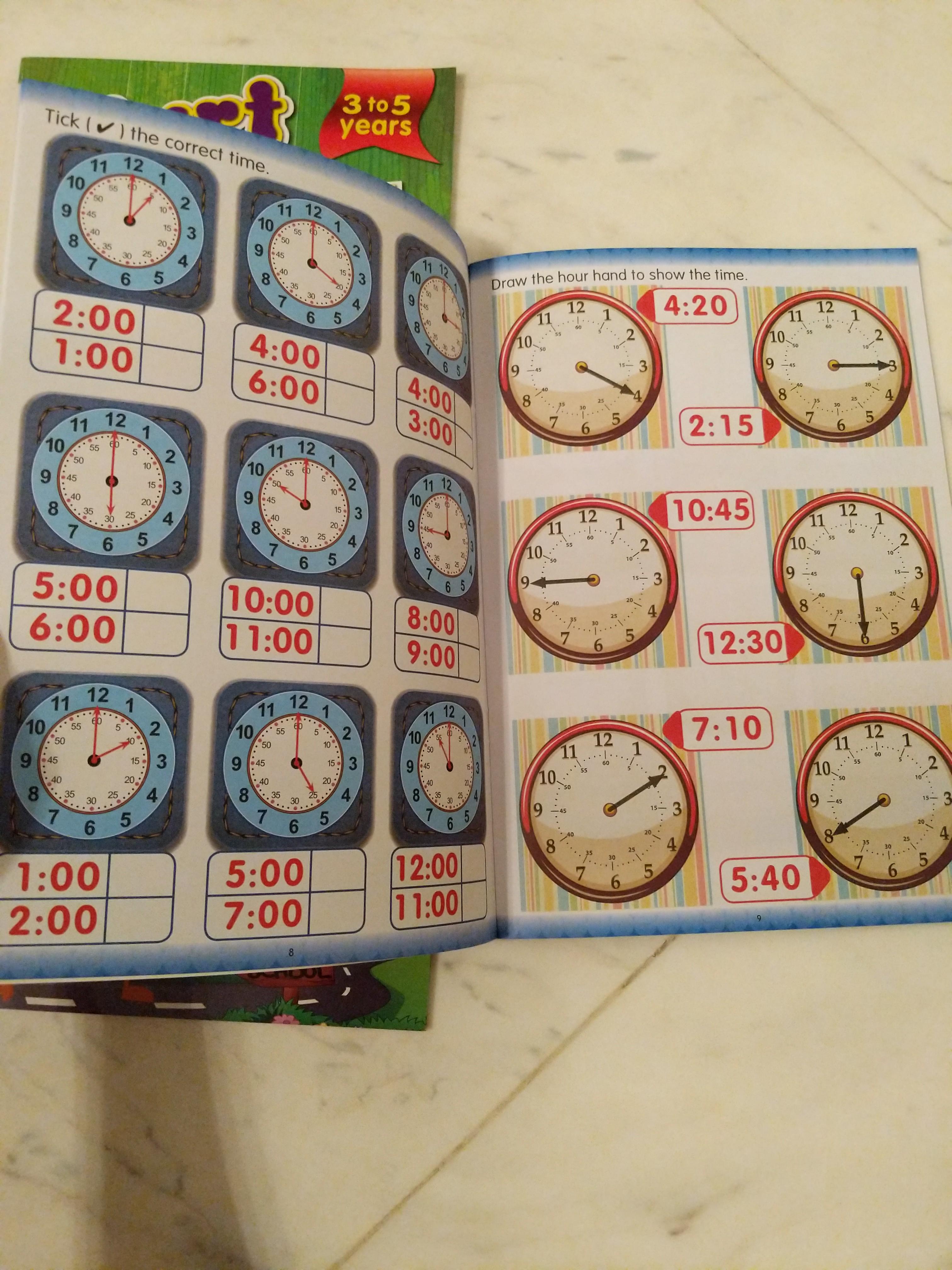 New Kids Activity Book - Start with Coins, Maze, Time, Hobbies & Toys ...