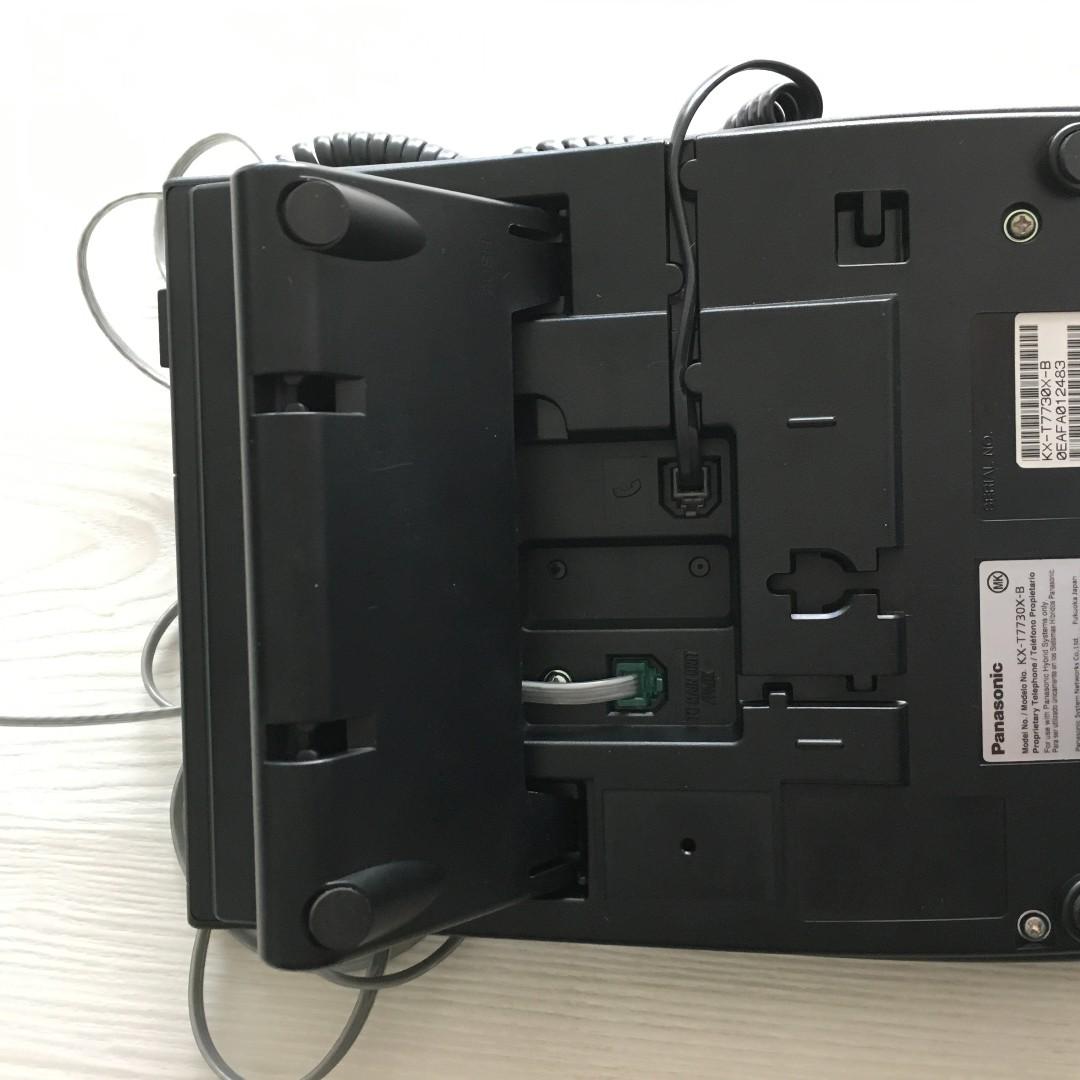 Panasonic KX-T7730 Telephones(7 units) and TES 824 PABX telephone ...
